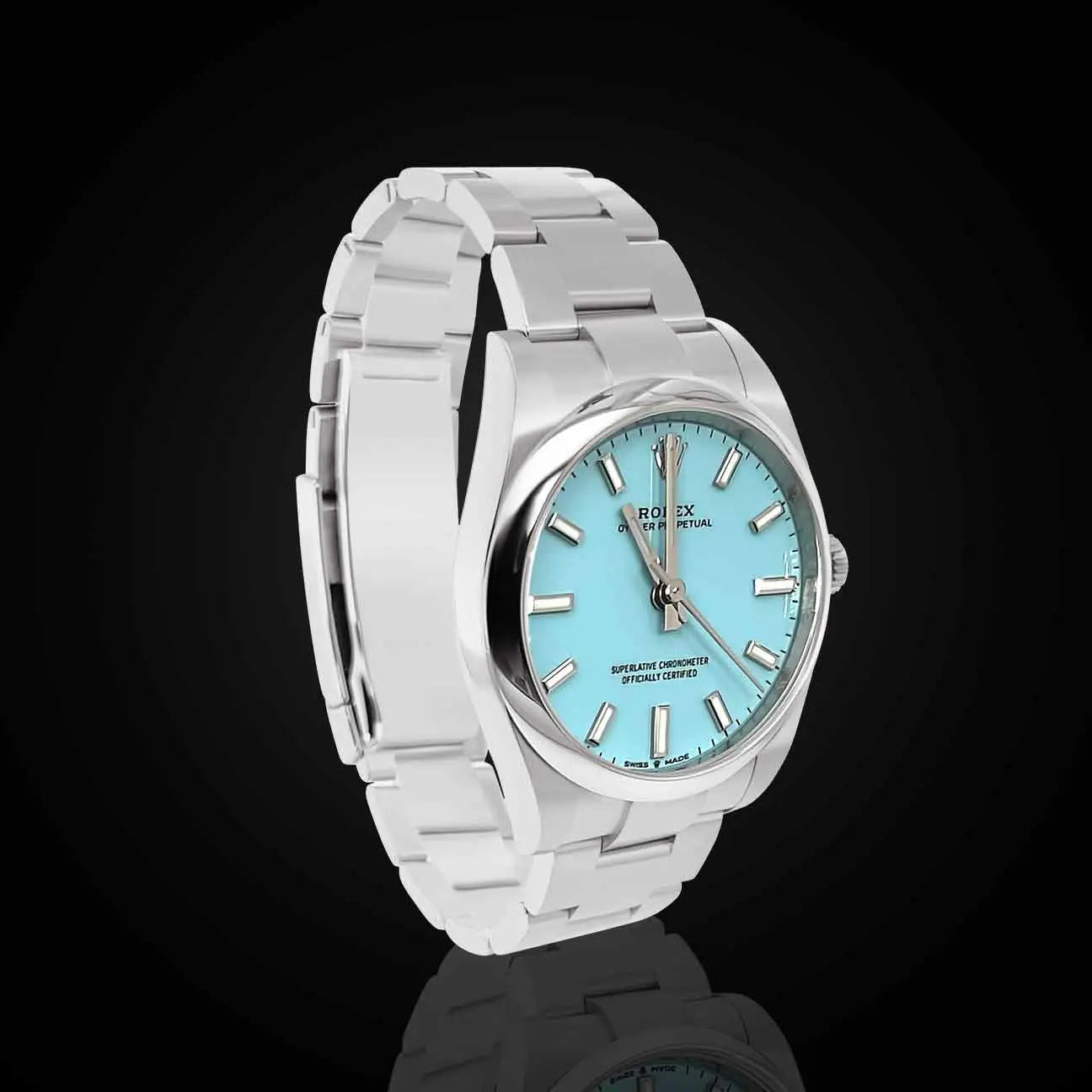Rolex Oyster Perpetual 31 mm Turquoise Blue Dial 277200-0007 – The ...