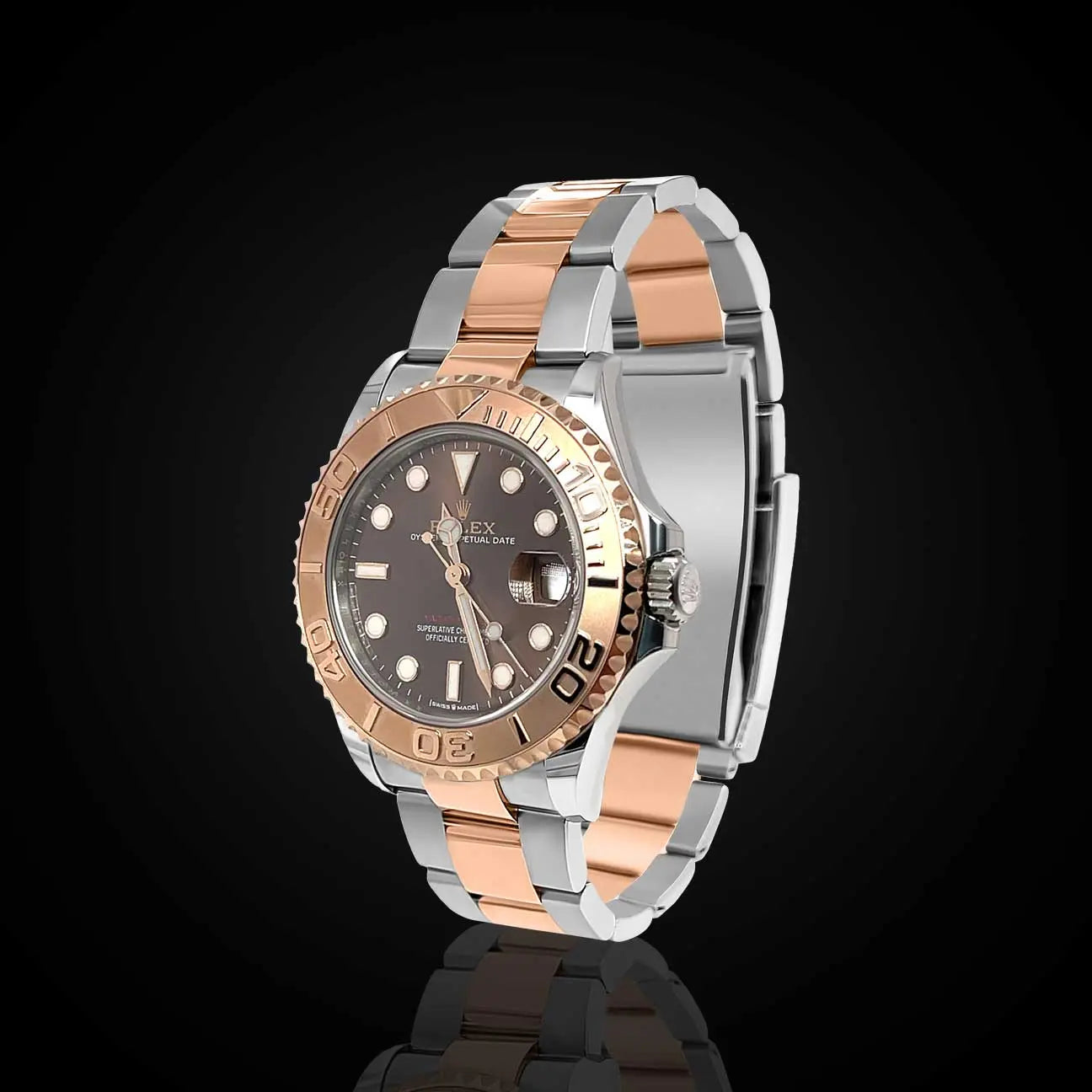 Rolex Yacht Master 37 mm Chocolate Dial 268621-0003 | Watch Cult – The ...